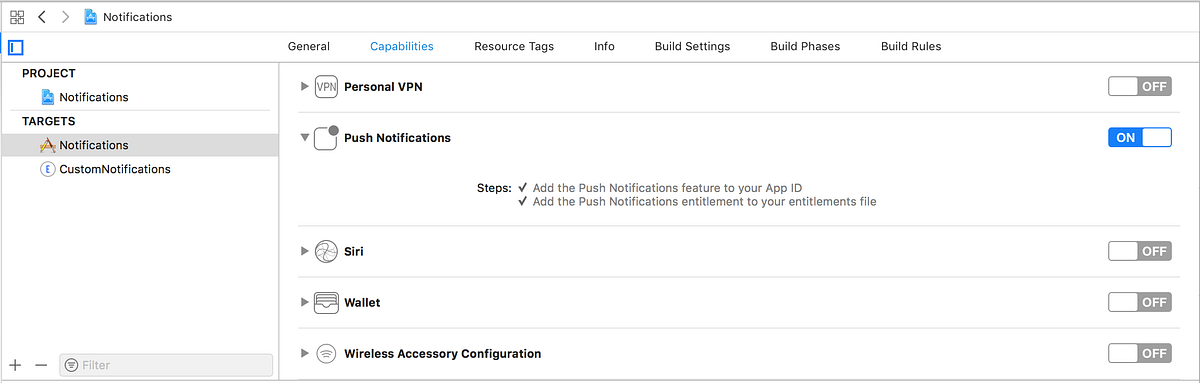 Remote Notifications in iOS. Remote Notifications, managed by Apple ...