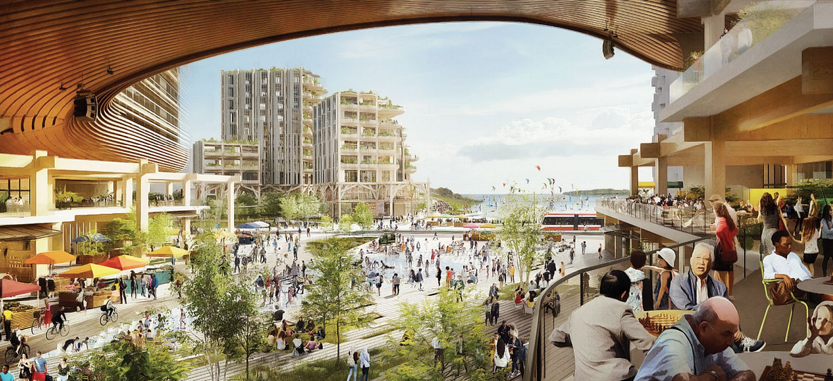 How the urban design for Quayside evolved in response to public ...