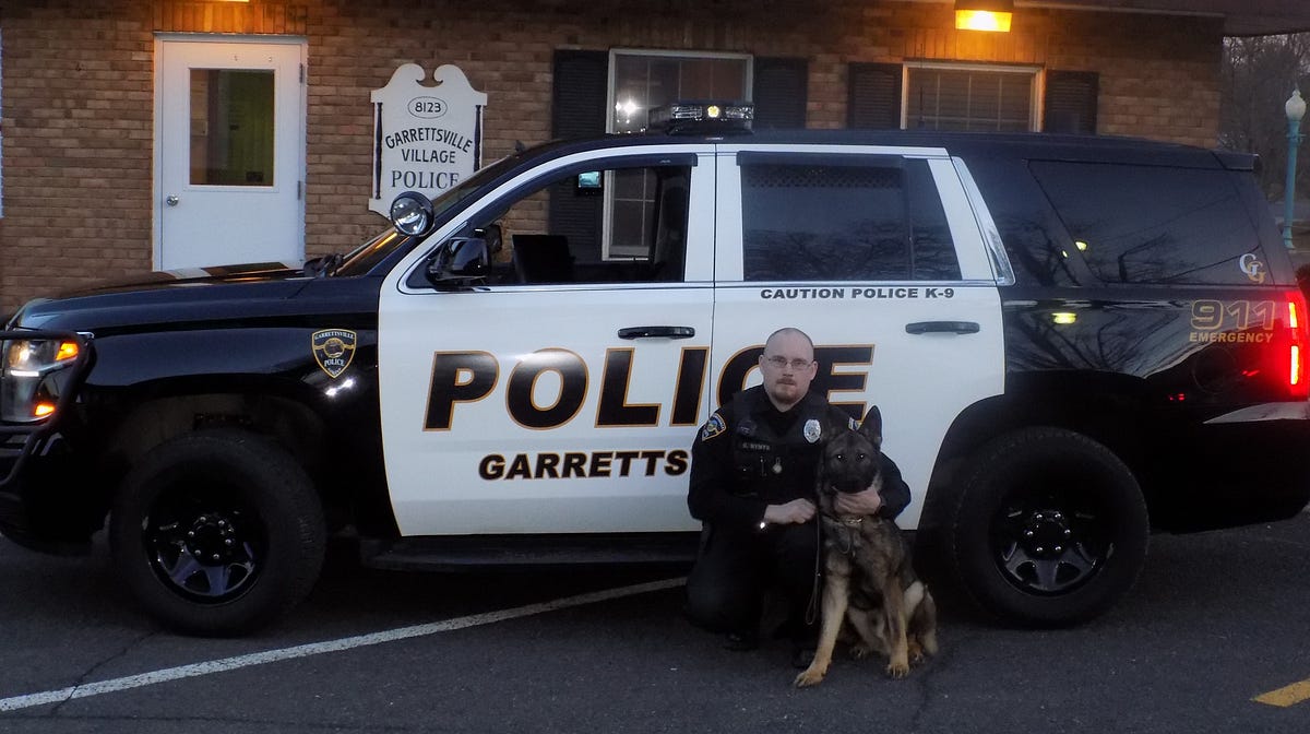 Meet Officer Yirk, Garrettsville Police Department’s newest recruit ...
