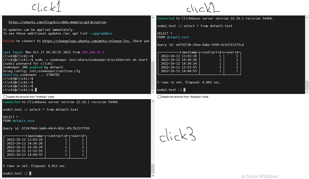 Step by Step Clickhouse Cluster Installation with 3 Servers | by HKN MZ | Medium