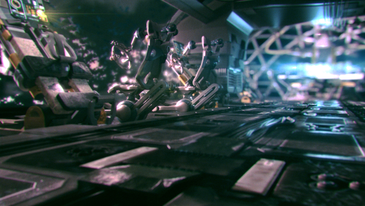 Tempest : Part I : Proximity. The camera opens on a range of massive ...