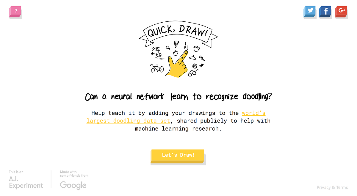Quick, Draw! : Google’s Fun A.I. Guessing Game | by Britt | Medium