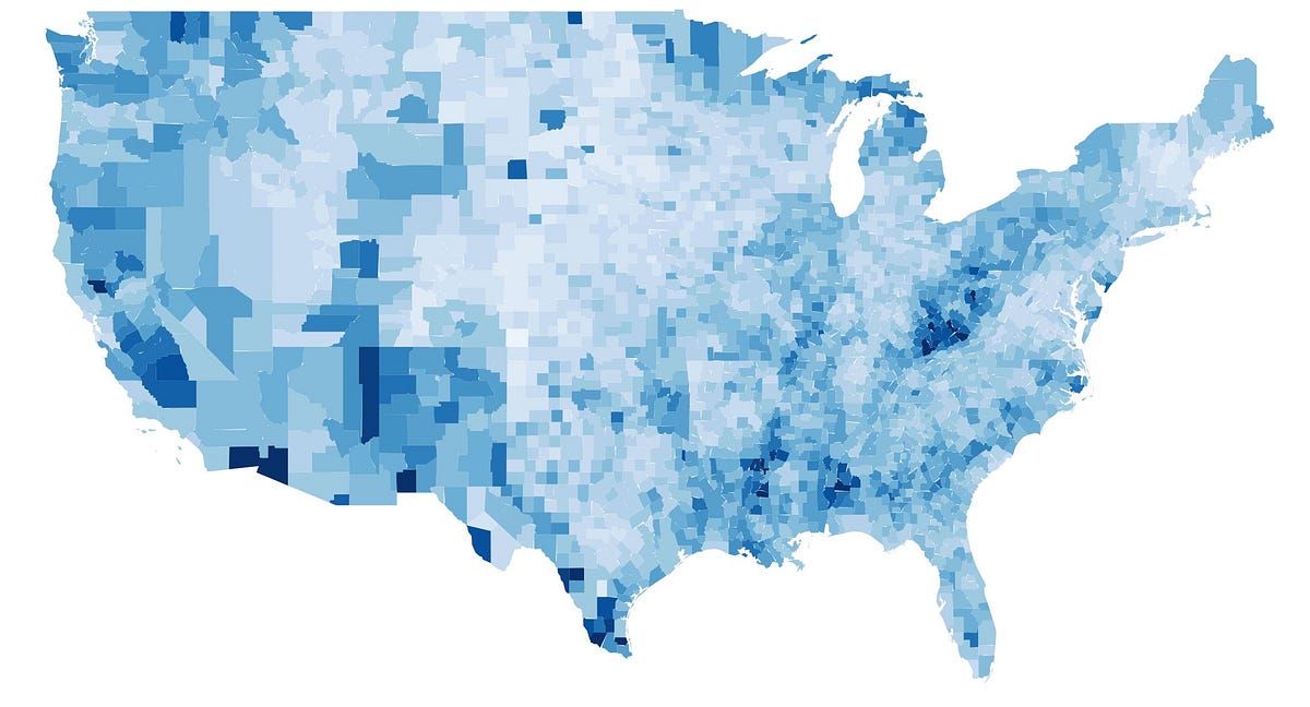 Create and visualize Choropleth map with Folium | by Shreya Gokhe ...