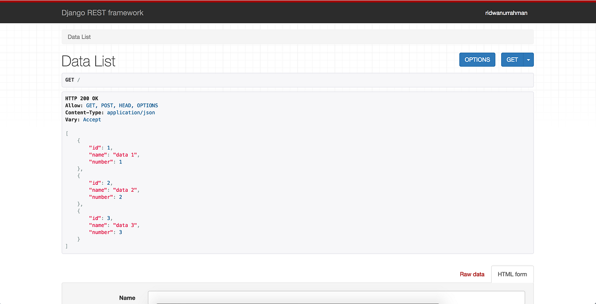 Jumpstart To Api Development Using Django Rest Framework By Ridwan Rahman Medium