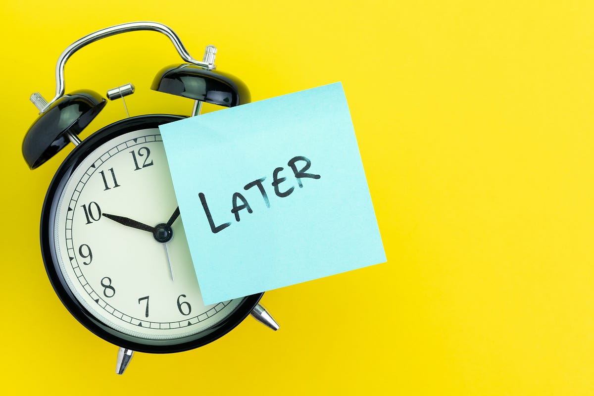 5 Best Ways To Overcome Procrastination By Mahnoor Muazim Medium 5 Best Ways To Overcome Procrastination By Mahnoor Muazim Medium