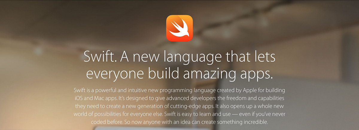 Introduction to Swift. A very easy introduction to Apple’s… | by ...
