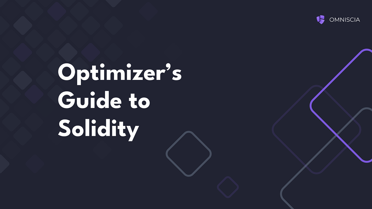 The Optimizer’s Guide to Solidity pt. 1 — Access of MAPPING Entries ...