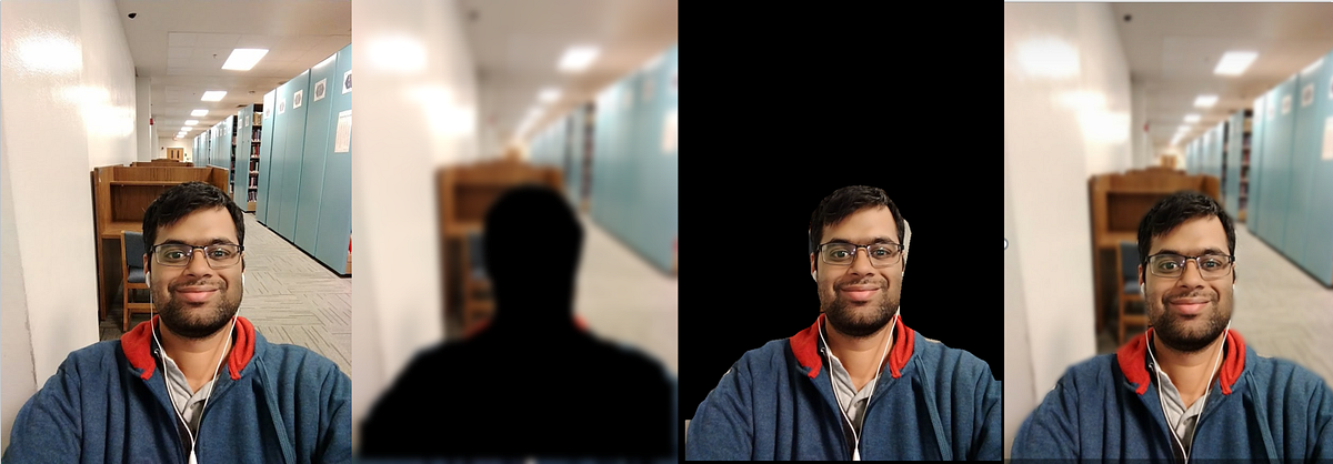 Application of Foreground and Background separation with Deep Learning ...