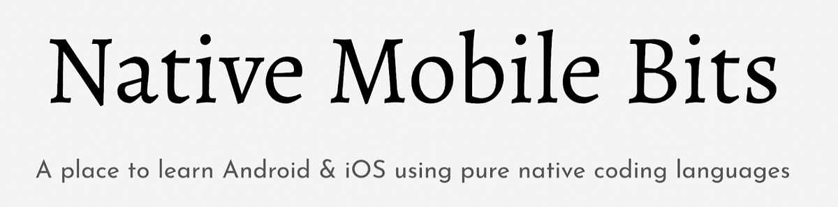 Love You Android. “Native Mobile Bits” turns 1 today. 🧡 | by Sachin Rajput | Native Mobile Bits ...