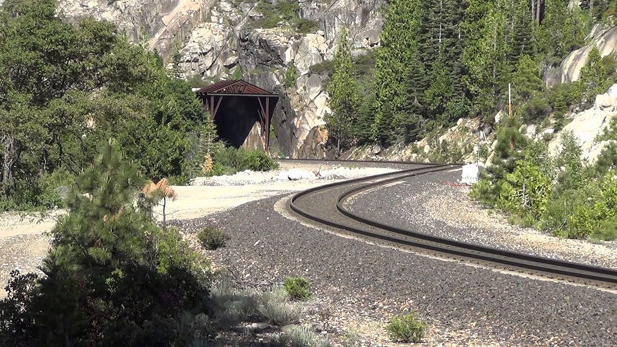 The Donner Pass Summit Tunnels. For those wanting to see the tunnels up ...