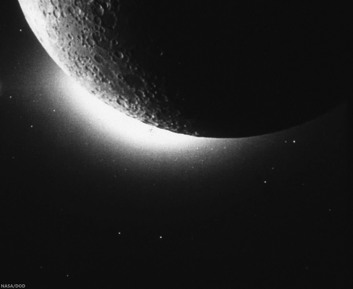 Moon Dust. It gets everywhere.. Ever have a long day on the beach and ...