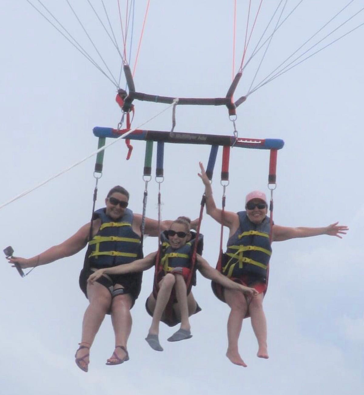 Not Too Old to Try Something New. A story of three girls parasailing ...