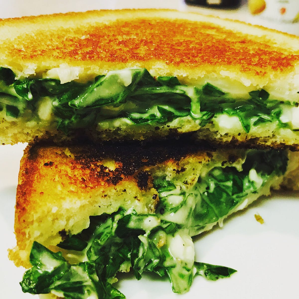 Spinach and Double Cheese Sandwich | by Vaibhavi Doshi | Medium