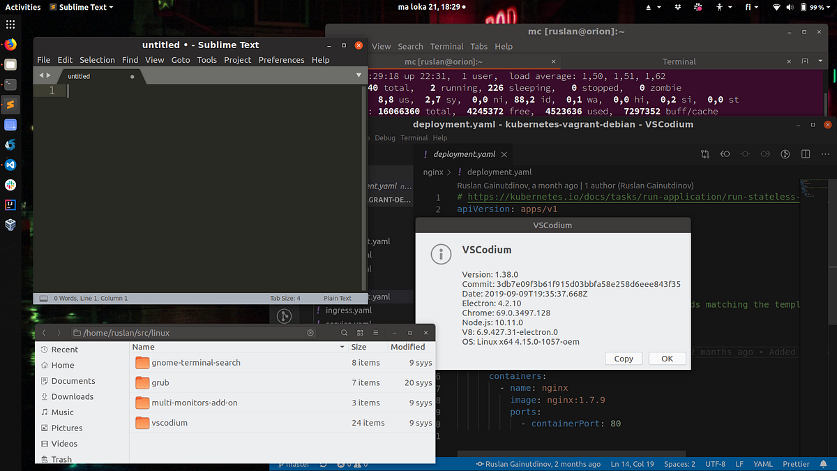 Ubuntu desktop for devs. Here is a short guide on setting up… | by ...