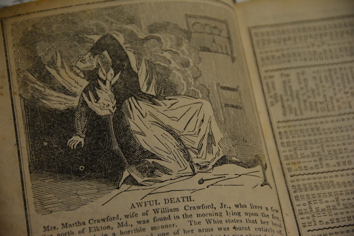 Tales of Woe Haunt Rare ‘Tragic Almanac’ | by Iowa Culture | Iowa ...