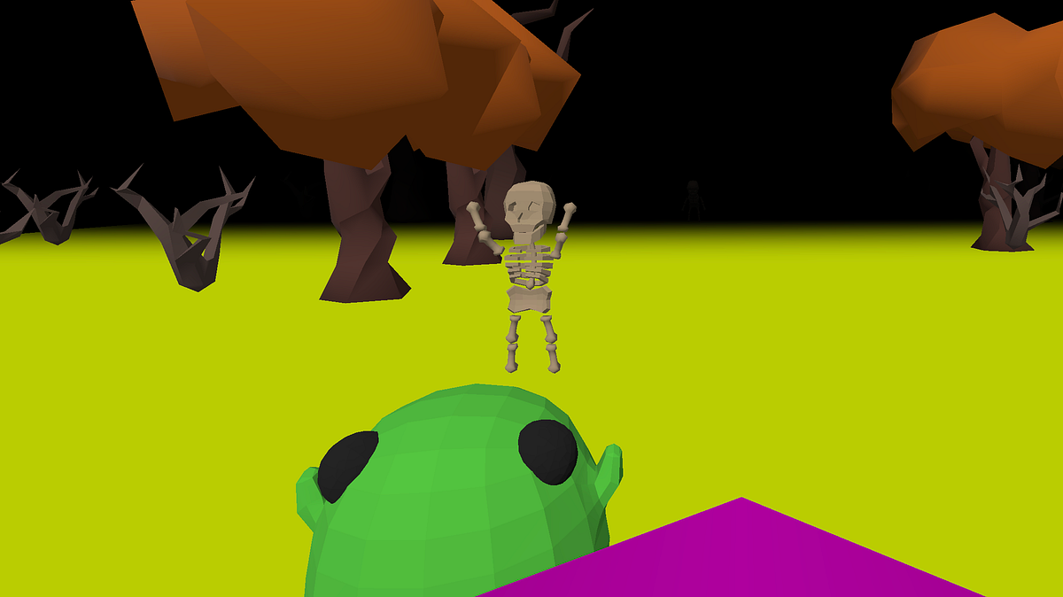 Monster Zoo: A Silly WebVR Game for Halloween | by Josh Marinacci | Medium