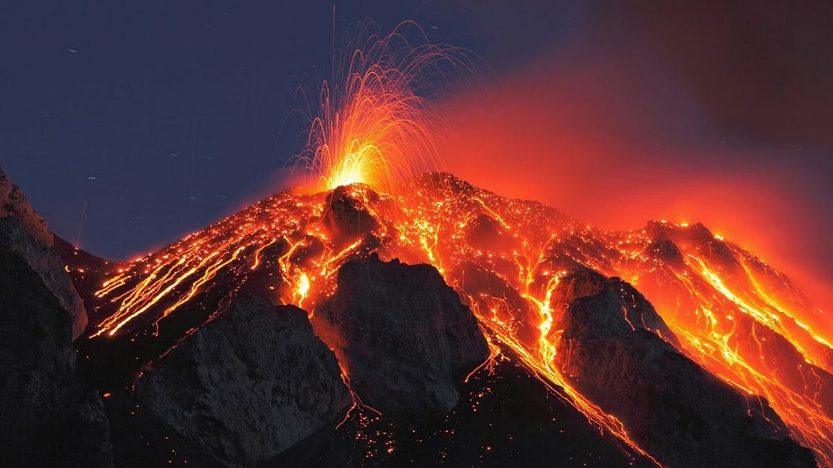 Vocano adventure. Four fingers reached the rocky edge of… | by Anna ...