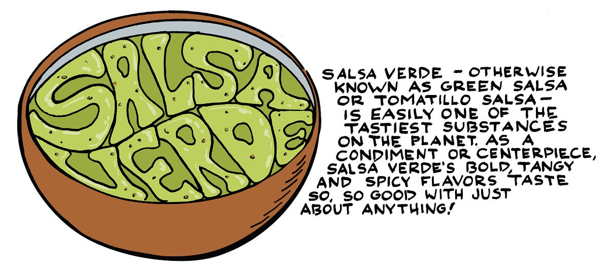 Salsa Verde: An Illustrated Recipe | by Jef Harmatz | Tenderly
