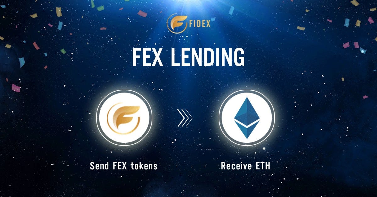 Fidex Lending Program. Dear Fex’s holders | by Fidex Exchange | Medium