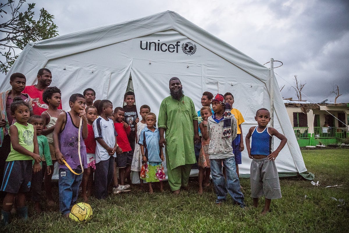 Shelter from the storm. School tents the first step on the long road to ...