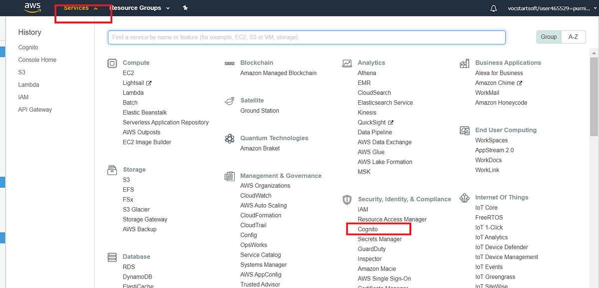 How to create User Authentication using AWS Cognito | by Wakeupcoders ...