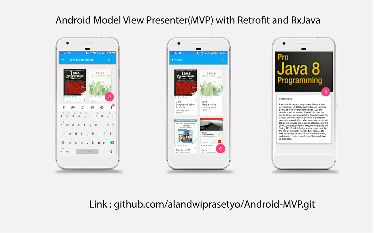 Android Model View Presenter(MVP) with Retrofit and RxJava (Indonesia Version) | by Alan Dwi ...