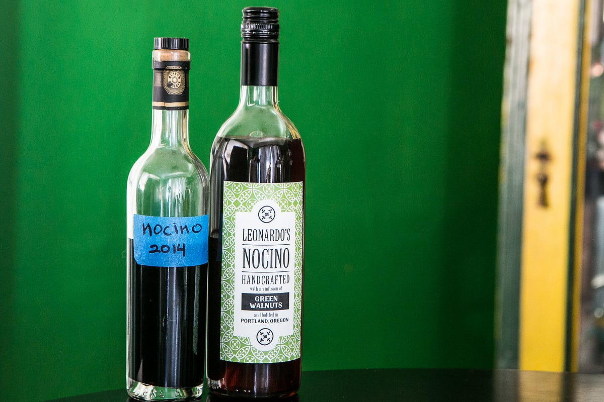 Nocino Black Walnut Liqueur. Nocino is a sticky dark brown liqueur ...