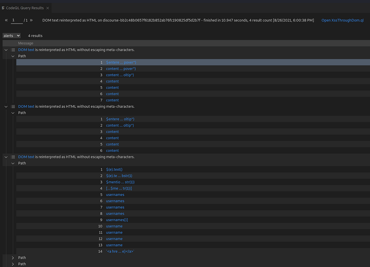 Hunting for XSS with CodeQL. What is CodeQL | by Daniel Santos | CodeX ...