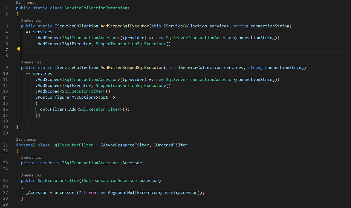 C# Problem: SQL Executor Service — Dependency Injection | by Justin ...
