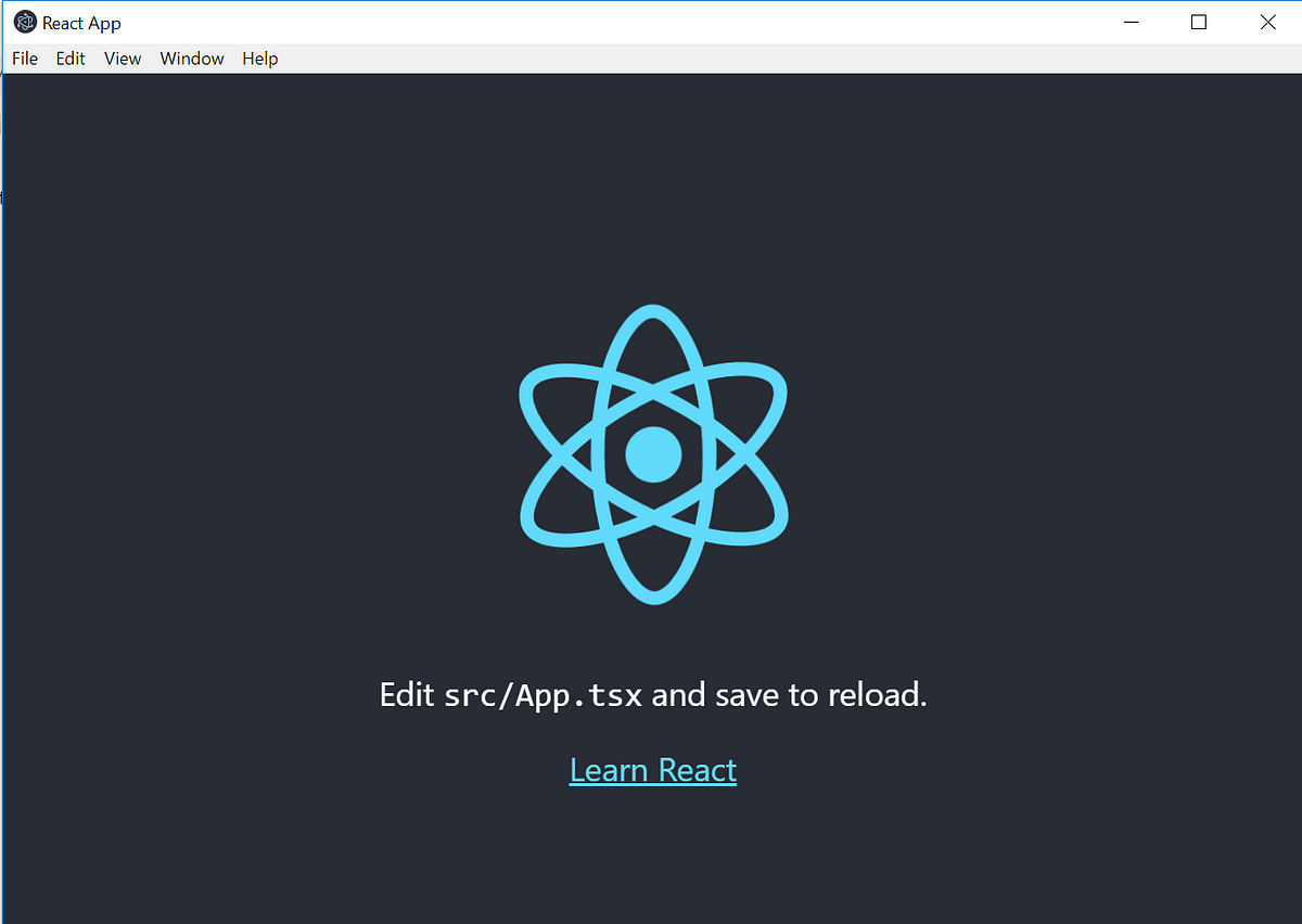 How To Build A React Based Electron App By Devesu Medium