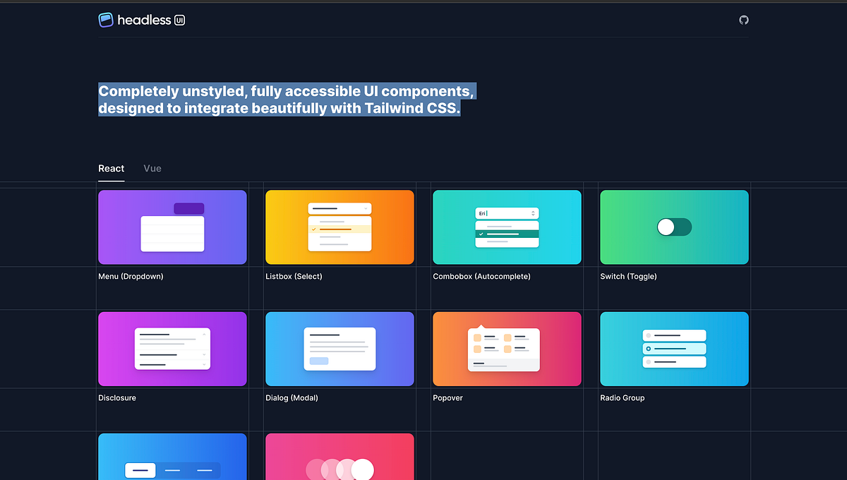 Introducing Headless UI: An Unstyled UI Components Library | JavaScript in Plain English