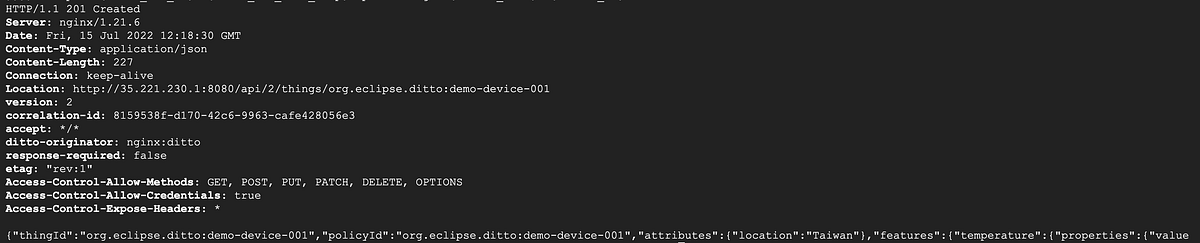 Running Eclipse HONO and Ditto on Google Cloud (3) | by MichaelChi | Google Cloud - Community ...