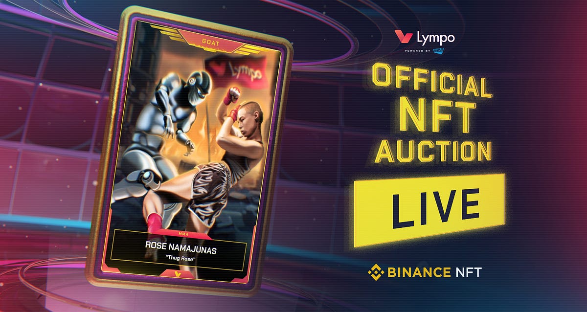 Thug Rose GOAT NFT Auction is Now Live | by Lympo | Lympo official | Medium