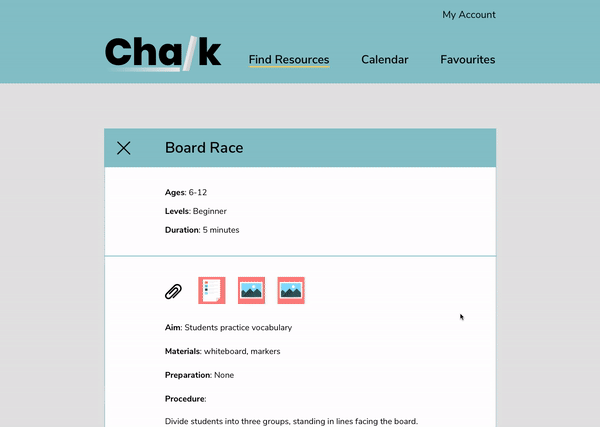 Chalk: designing a tool for English language teachers | by Sarah Rae ...