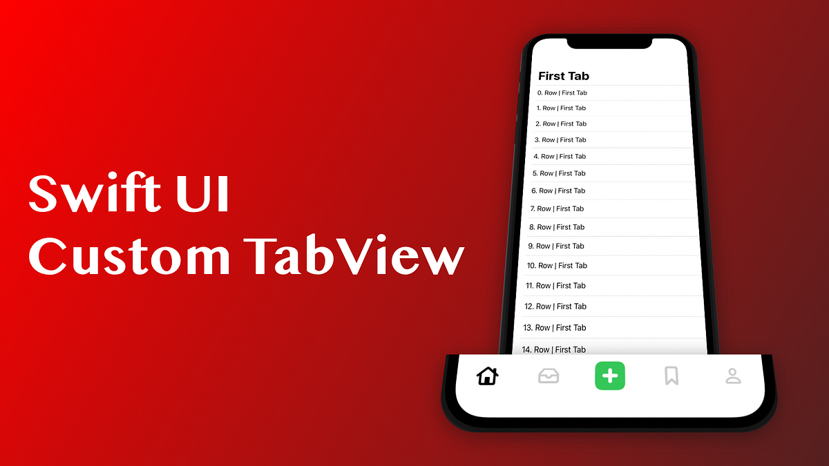 SWIFT UI | Custom TabView nasil yapilir? | by Arda Senturk | Sep, 2021 | Medium