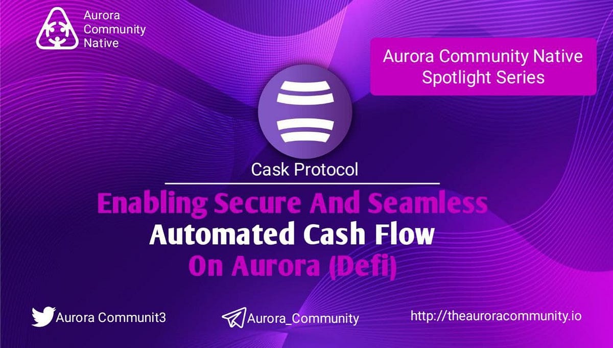 AURORA COMMUNITY NATIVE SPOTLIGHT SERIES: CASK PROTOCOL | by Aurora Community | Nov, 2022 | Medium