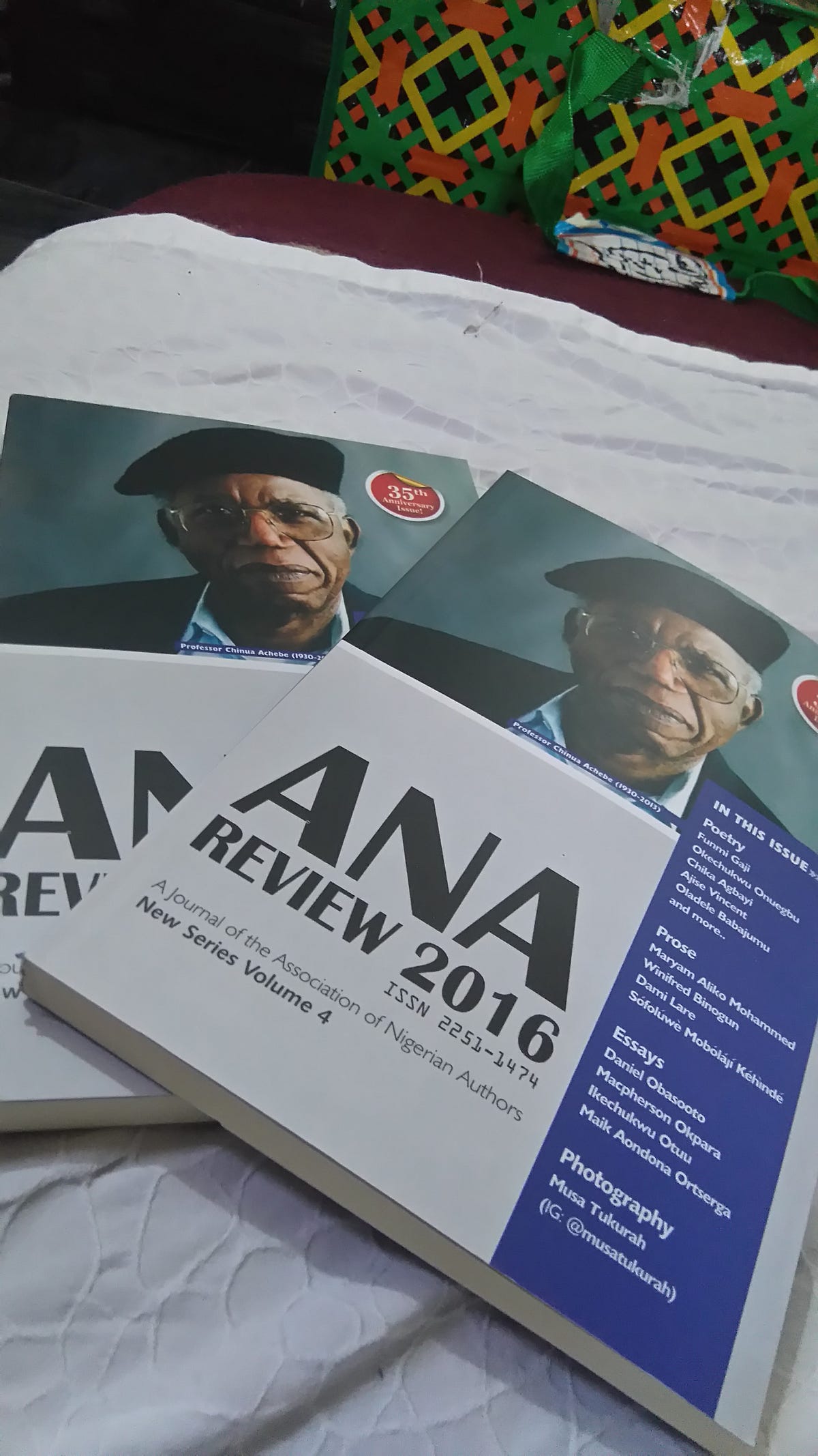 ANA Review 2016: Thanks!!!. I edited the 2016 ANA Review--a Journal… | by Richard Ali. | Medium