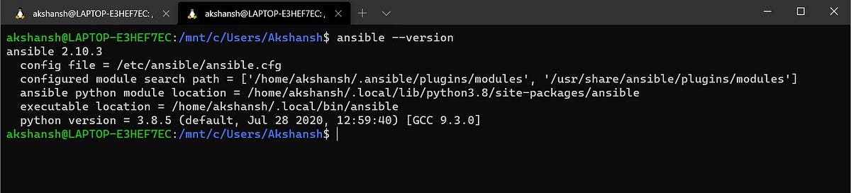 Webserver Configuration Using Ansible And Docker By Akshansh Singh