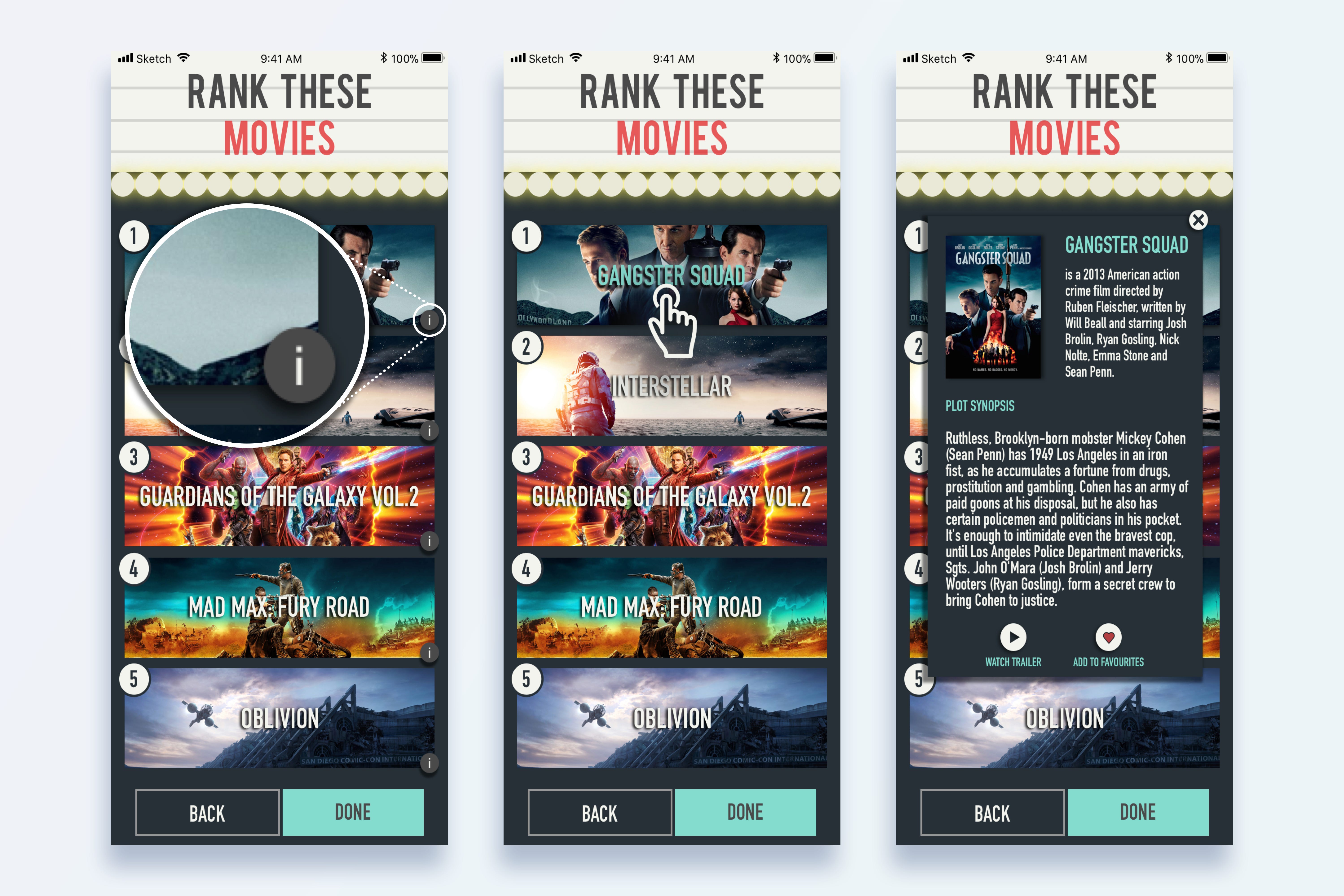 Movie Night App: Visual Design. Part 2: Bringing the app to life! Part ...
