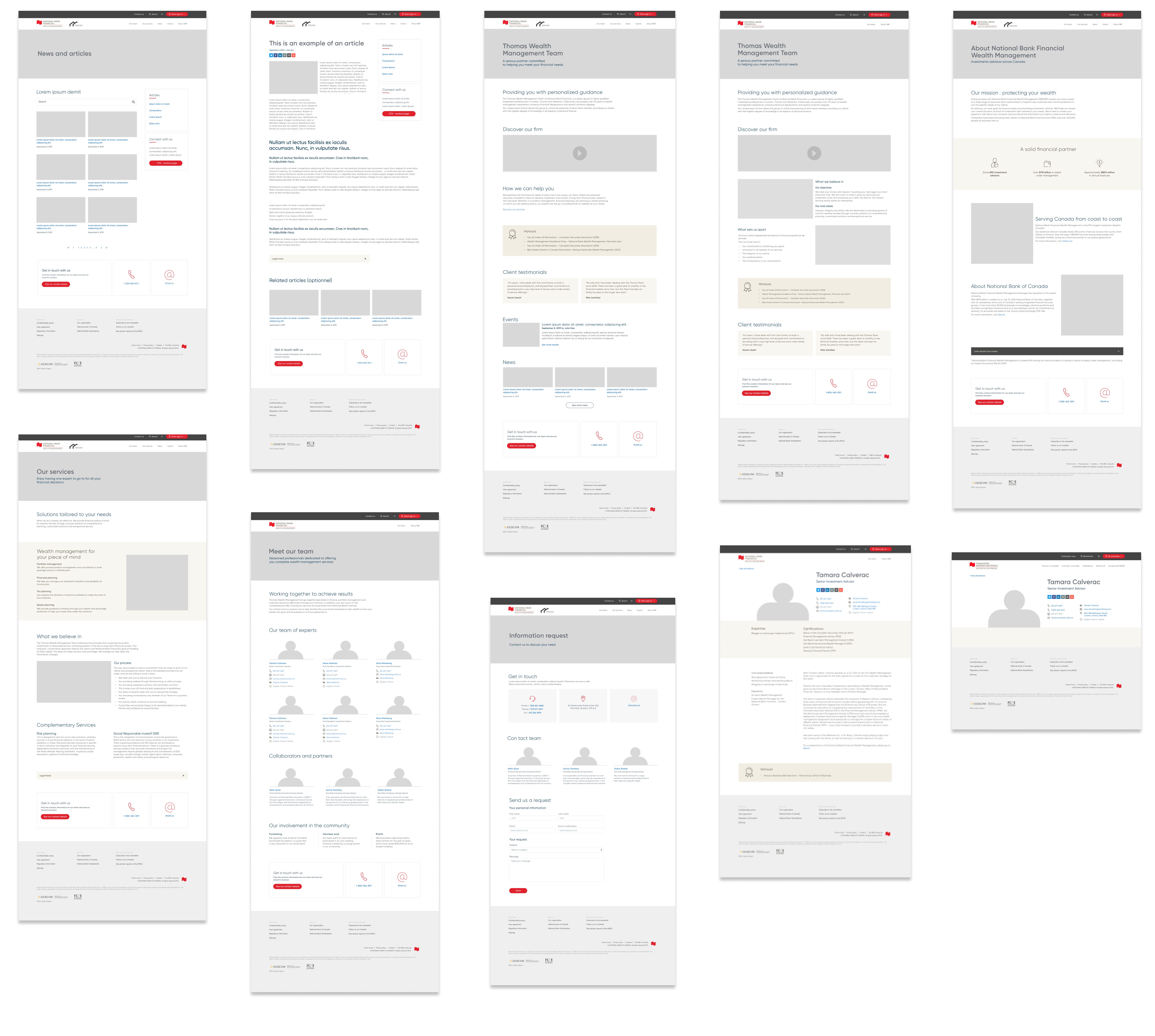 Wealth Management website revamp: a fintech case study | by Yanick ...