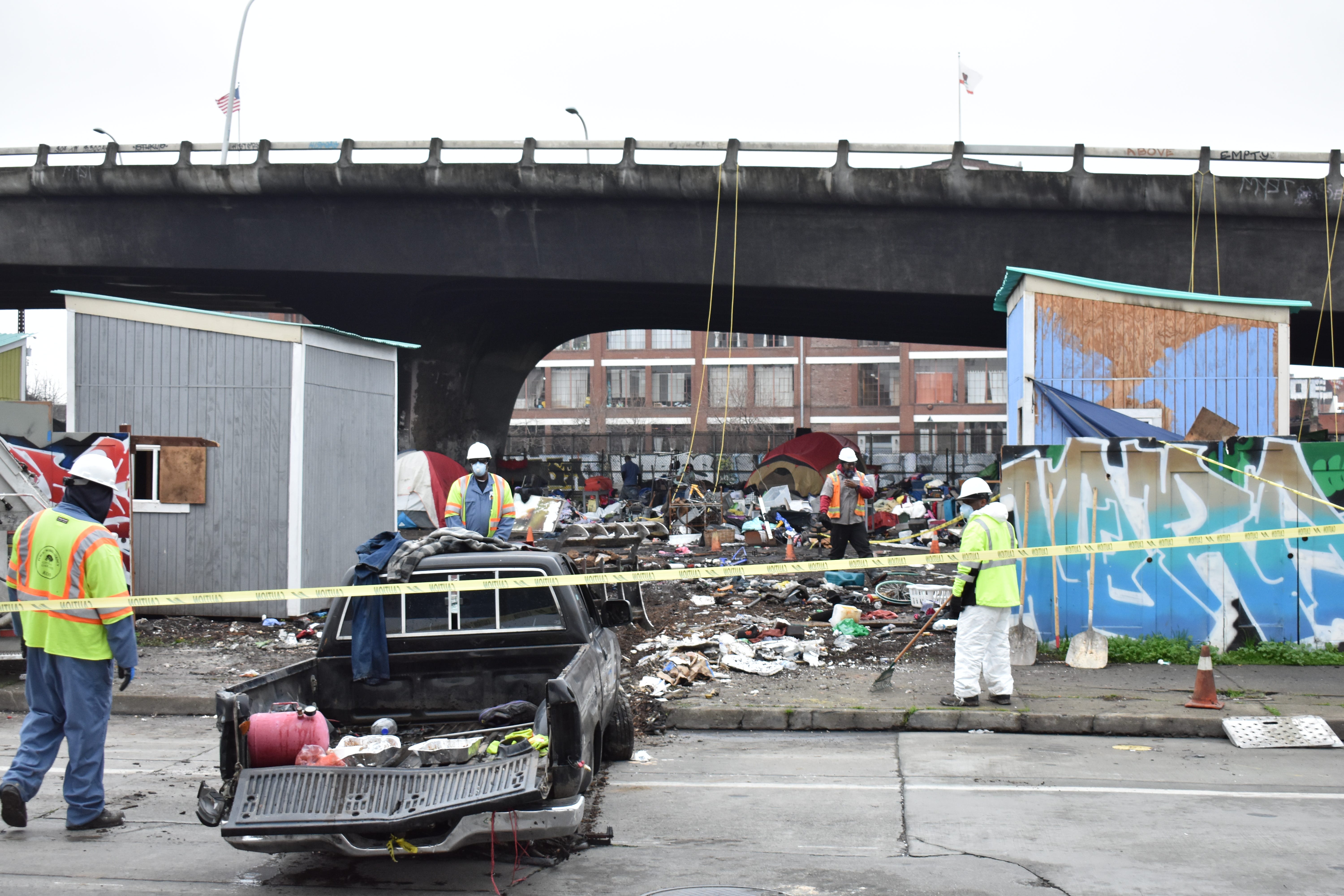 Advocates respond to massive Oakland Homeless camp shut down | by Laney ...