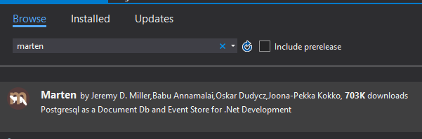 Using Marten with Postgres as a Document Database | by Fredrik Erasmus | Quick Code | Medium