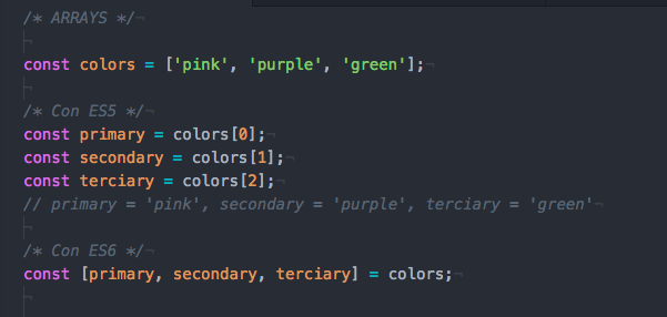 ES6-Destructuring. ECMAScript6 introduce un nuevo concepto… | by Gloria ...