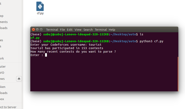 ParseMyCF — a codeforces contest scraper | by Sabuj Jana | Codes of ...