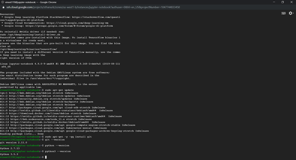 Using Python and R in Jupyter Notebook in Google Cloud Platform (GCP) for free | by Sthanu ...
