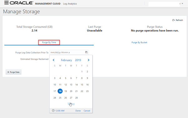 Strategies And Purging Log Analytics Data — Oracle Management Cloud By Nassyam Basha Oracle