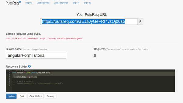 Angular Forms With Github Example — Tutorial 5 Posting Form Data And Error Handling By Ramin
