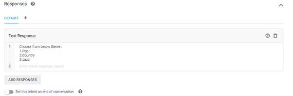 Creating a Music suggesting Chatbot: make google assistant suggest ...