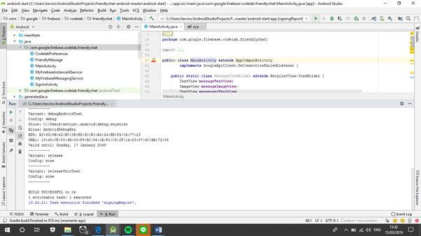 Unit 7 : Firebase Android Codelab | by Kevin Simamora | Medium