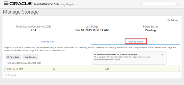 Strategies & Purging Log Analytics Data — Oracle Management Cloud | by ...